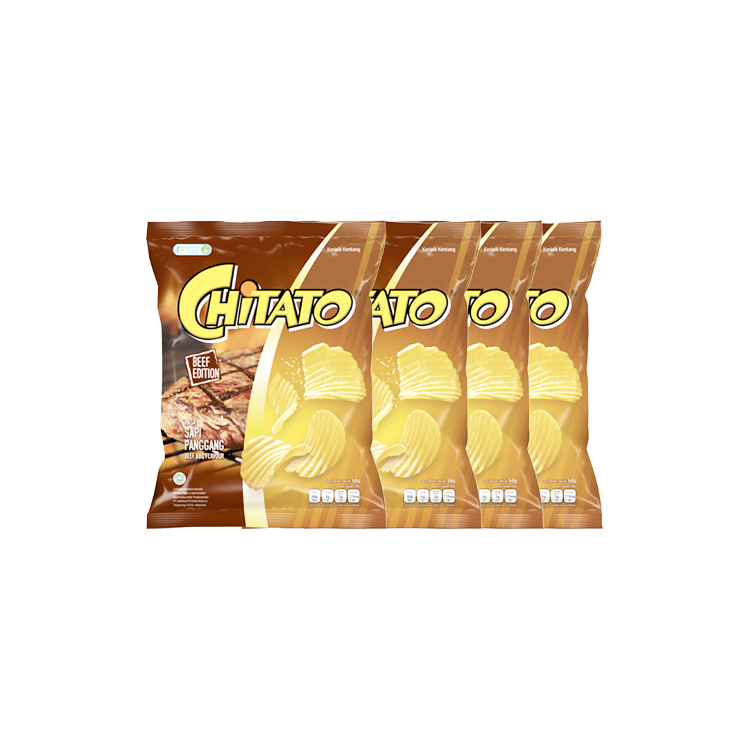 Makroclick | CHITATO POTATO CHIP BEEF BBQ 55GX5