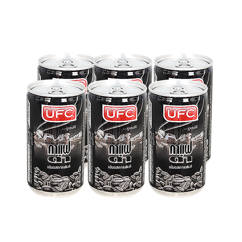 Makroclick | UFC Black Coffee 180ml*6