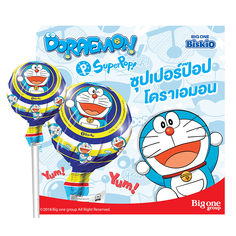 Makroclick | SUPER POP DORAEMON LOLOPOP 80GX1