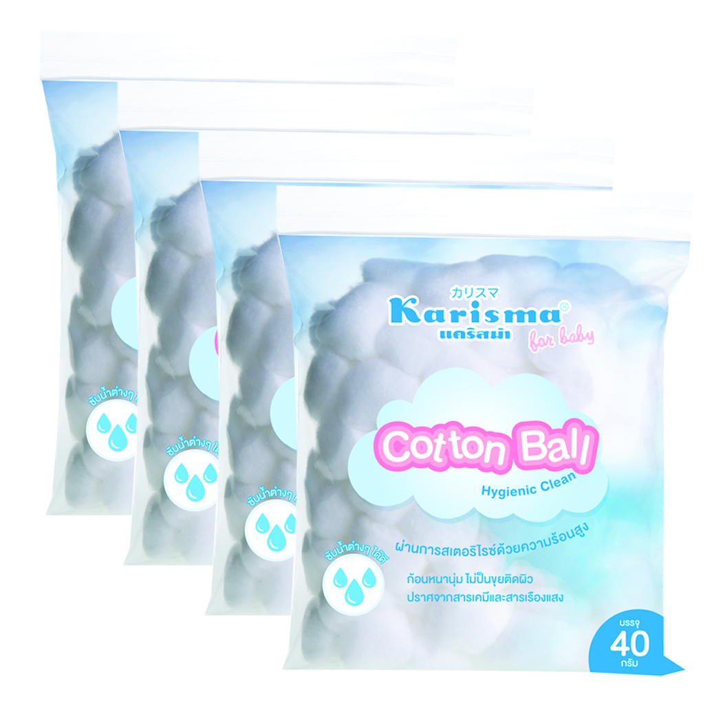 Makroclick | Karisma Cotton Balls 40gx4