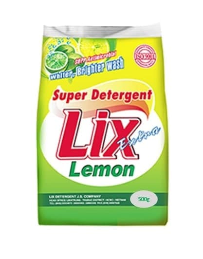 Makroclick | Lix Powder Detergent (Lemon) 500gx1
