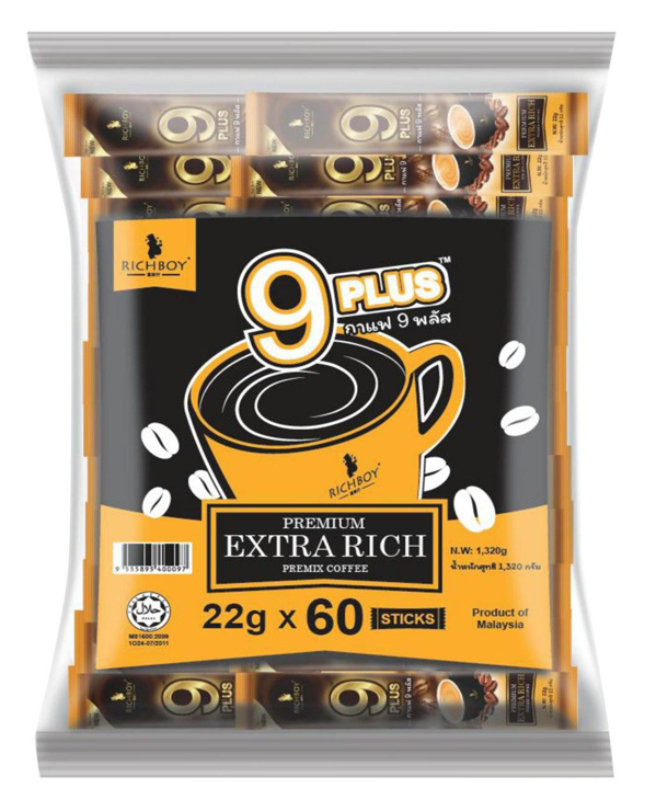 Makroclick | RICHBOY 9 PLUSE EXTRA RICH INSTANT COFFEE 22G*60