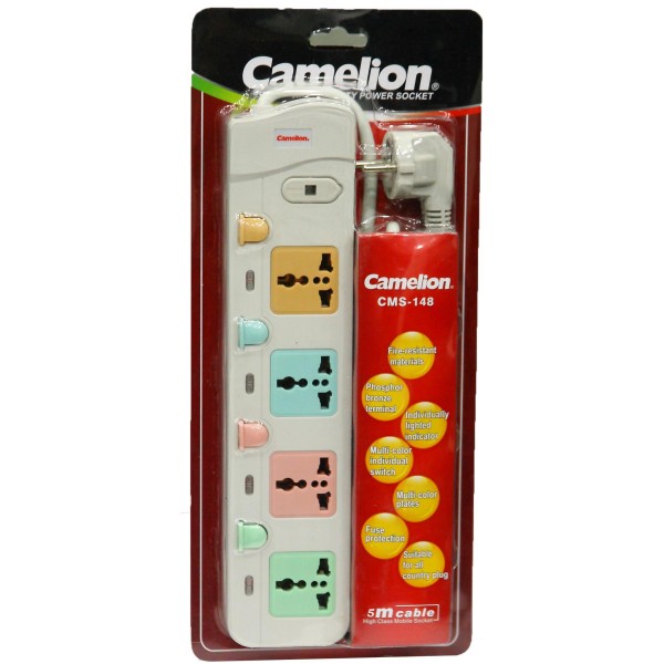 Makroclick | Camelion Socket4 5m CMS-148 x1