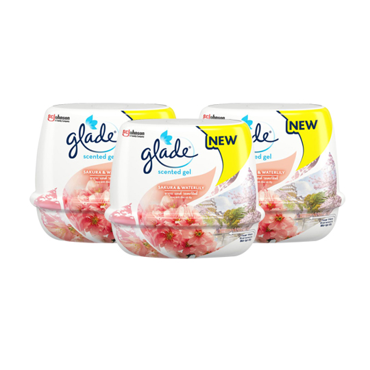 Makroclick | GLADE AIR REFRESHING GEL SAKURA SCENTED180GX3