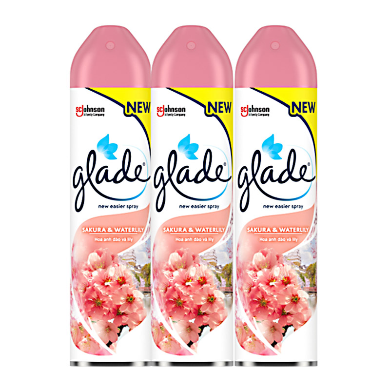 Makroclick | Glade Aerosol Sakura 320mlx3