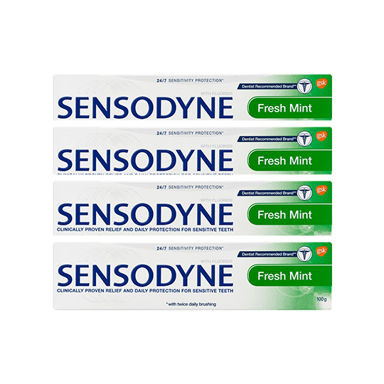 Makroclick | SENSODYNE TOOTHPASTE FRESH MINT 100G X4