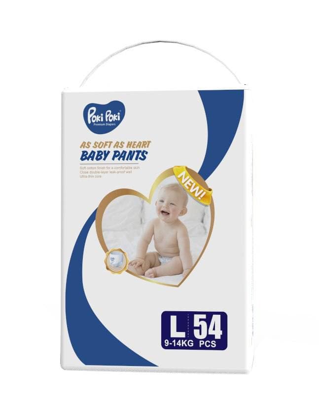 Makroclick | POKI POKI DIAPER PREMIUM 54PCS LX1