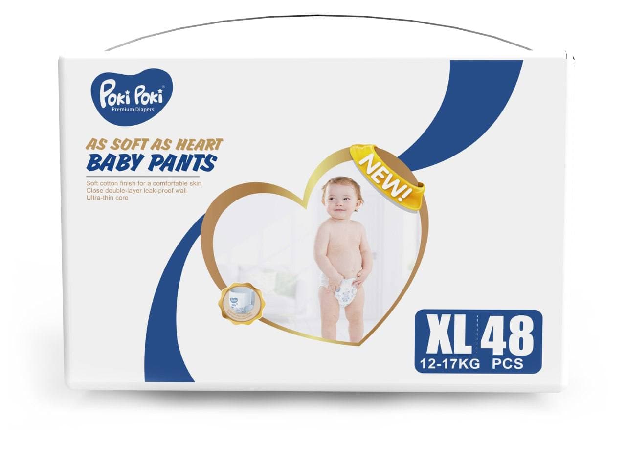 Makroclick | POKI POKI DIAPER PREMIUM 48PCS XLX1