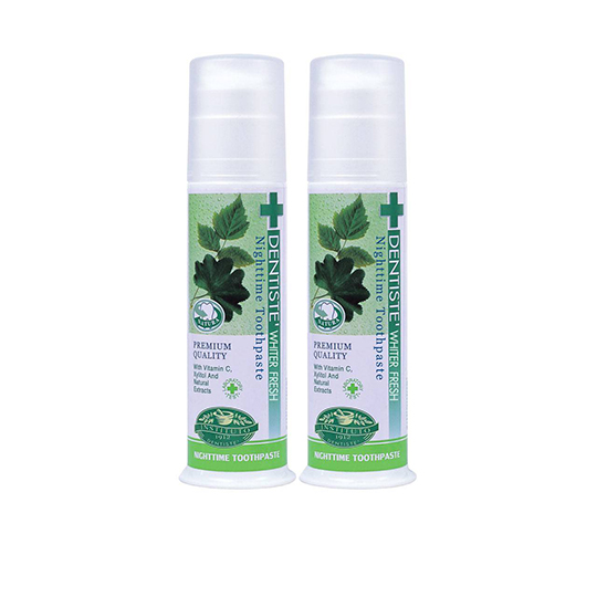 Makroclick | DENTISTE TOOTHPASTE NIGHTIME VITAMIN C 120GX2