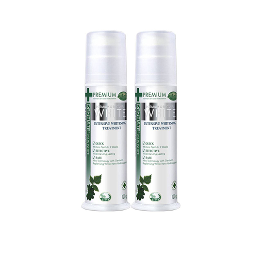 Makroclick | DENTISTE TOOTHPASTE NATURAL WHITE 120GX2