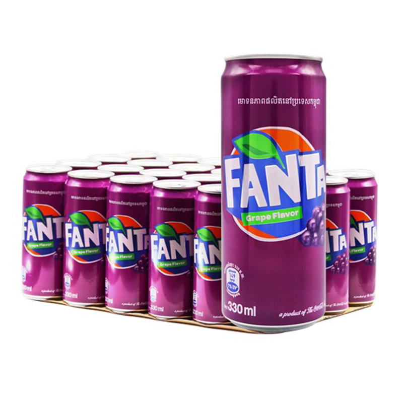 Makroclick | Fanta Grape Sleek 330ml*24C