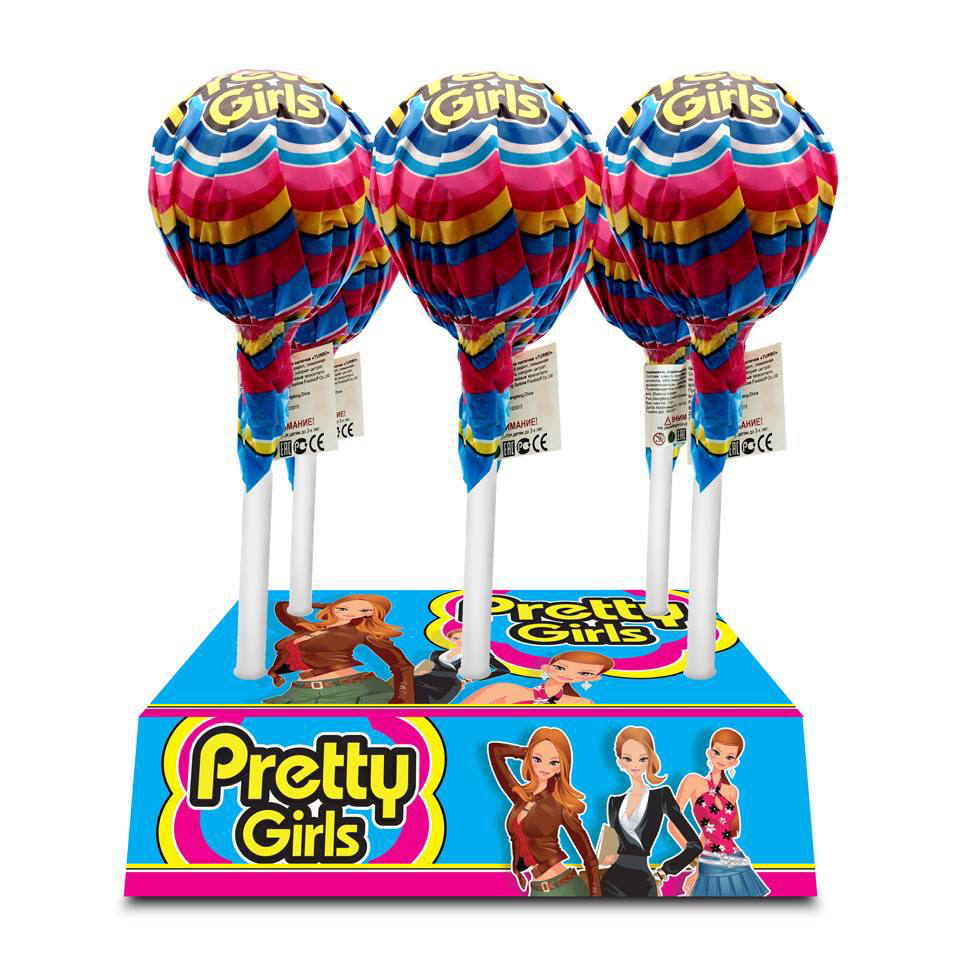 Makroclick | SUPER POP PRETTY GIRL LOLIPOP 80GX1