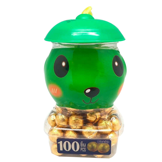 Makroclick | BISKIO FANCY GREEN CHOCOLATE BALL 260GX1