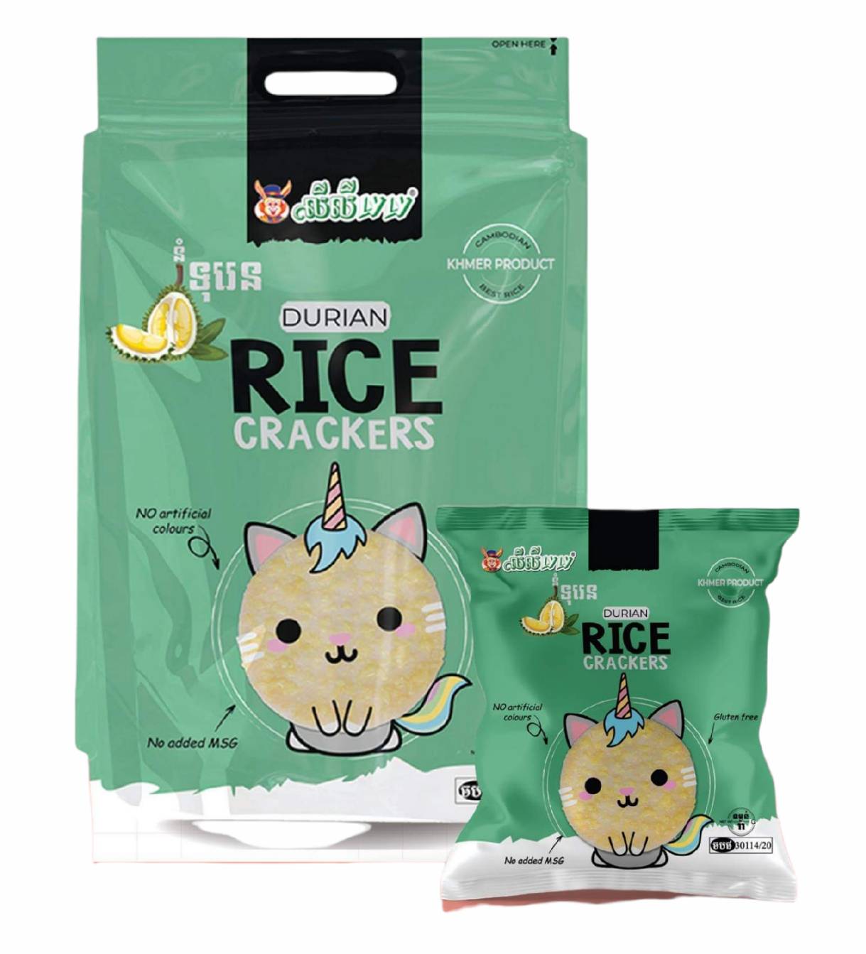 Makroclick | LYLY DURIAN RICE CRACKER 363GX1
