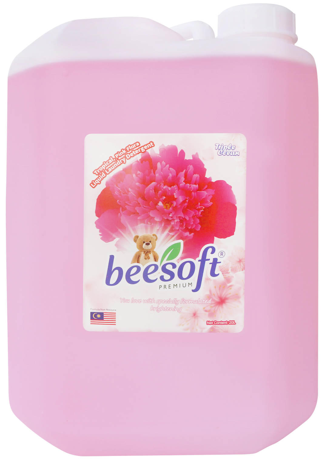 Makroclick | BEESOFT LIQUID DETERGENT LOVELY ADORE 20LX1
