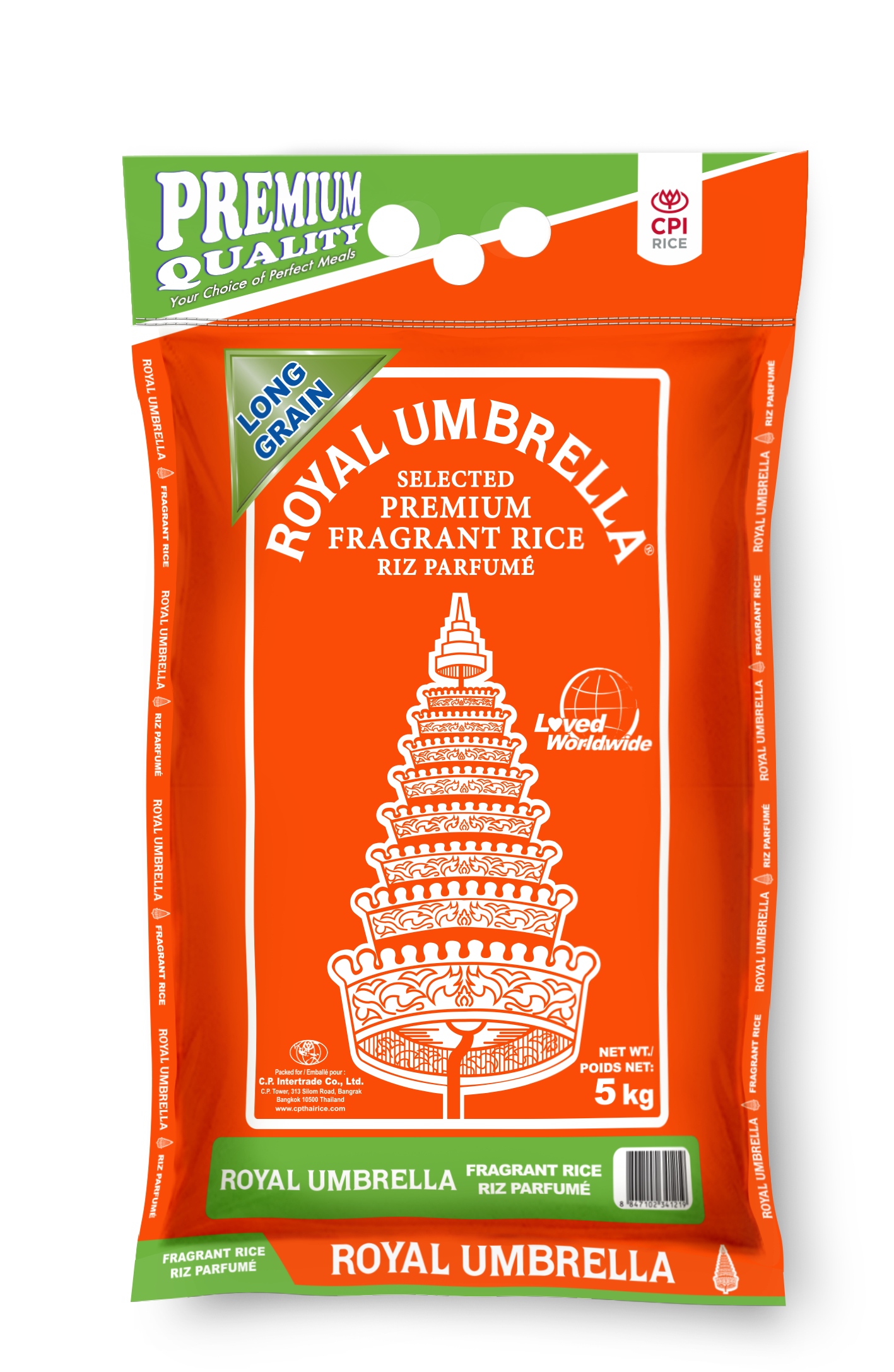 Makroclick | ROYAL UMBRELLA FRAGRANT RICE 5KGX1