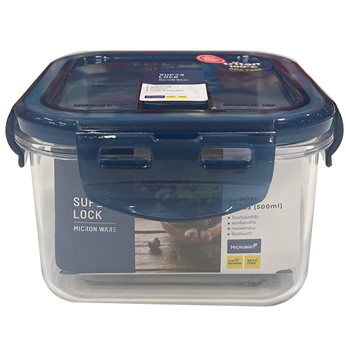 Makroclick | SUPER LOCK FOOD CCONTAINER 500ML *1PC