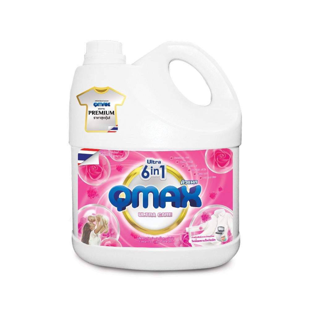 Makroclick | QMAX LIQUID DETERGENT PINK 3000ML X1