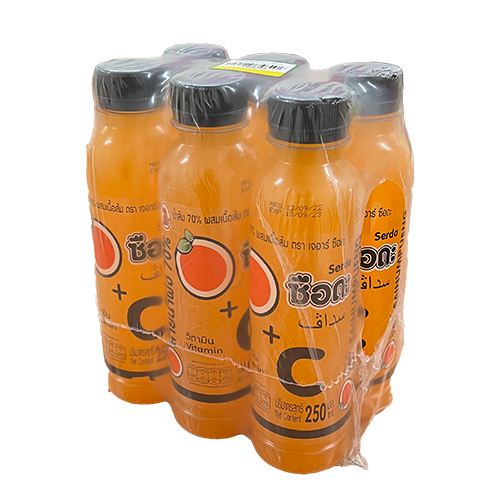 Makroclick | pulpy C orange juice 250ml*6