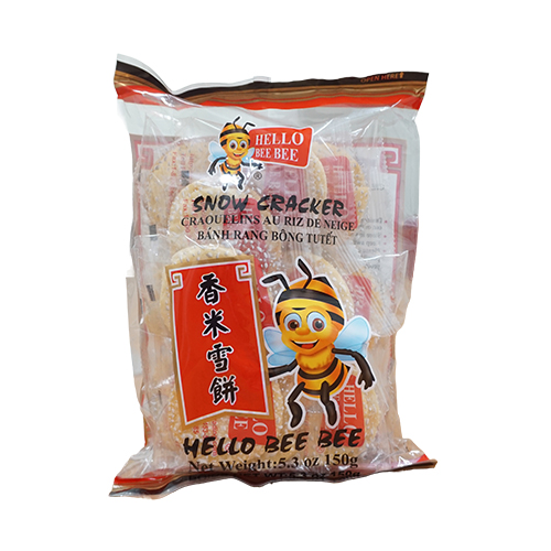 Makroclick | HELLO BEE BEE SNOW RICE CRACKER 150GX1