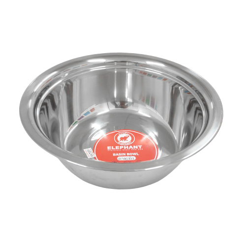 Makroclick | Elephant stainless basin 28cm 1*1pc