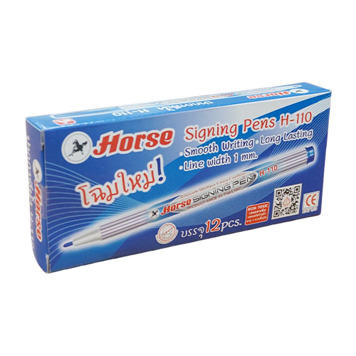Makroclick | Horse Signing Pens H-110Dz x 1box