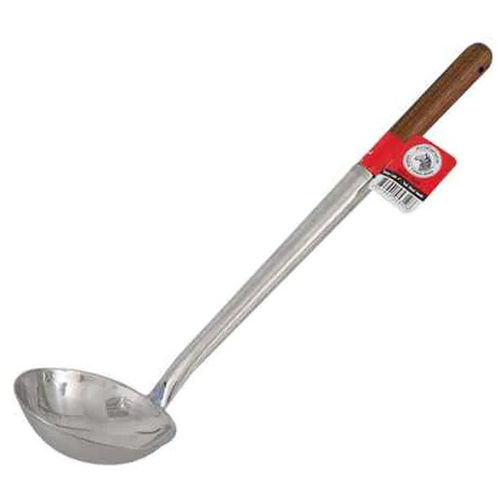 Makroclick | Zebra ladle 6" Wood handle 1x1