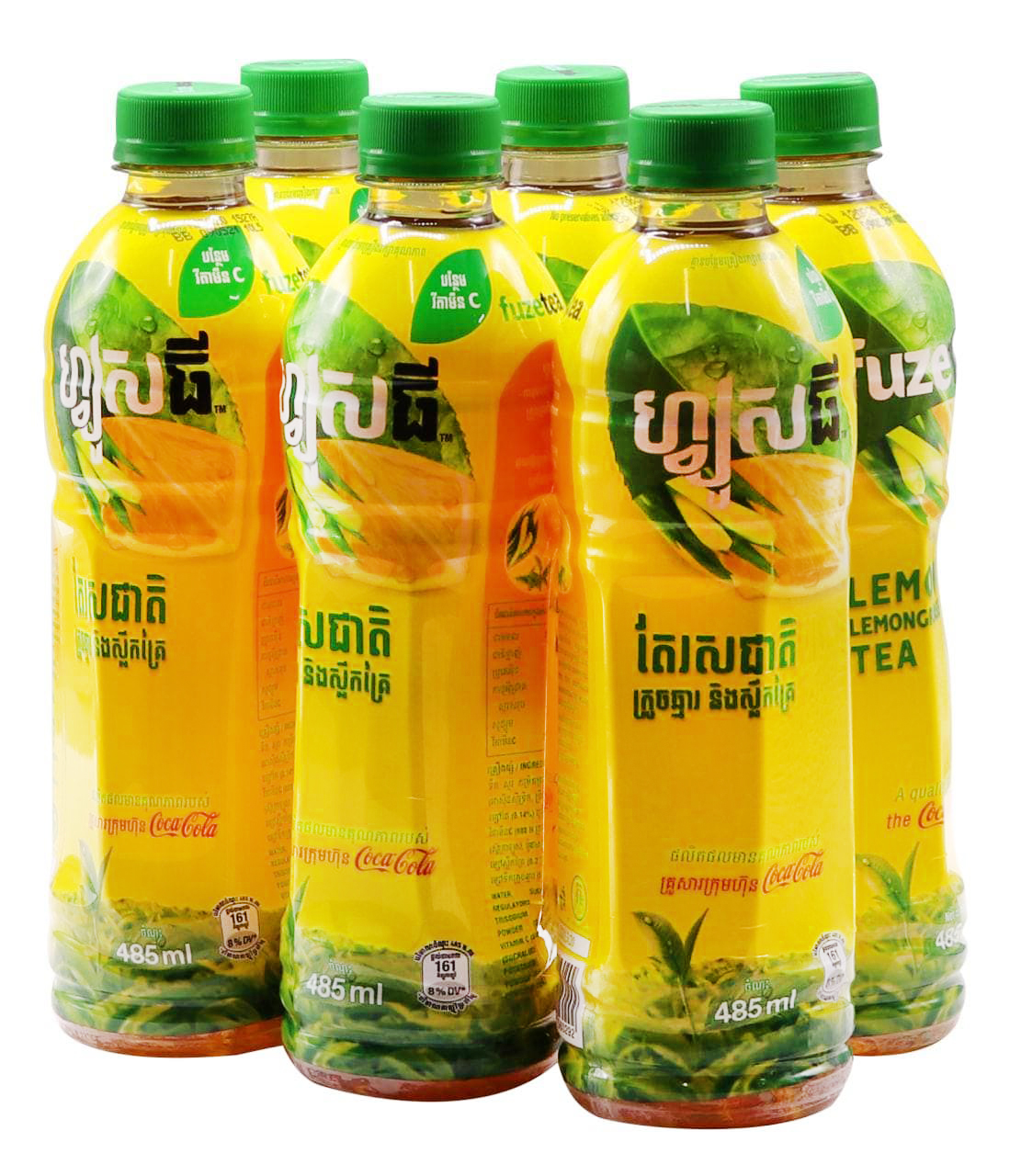 Makroclick | Fuzetea Lemongrass 485ml x 6