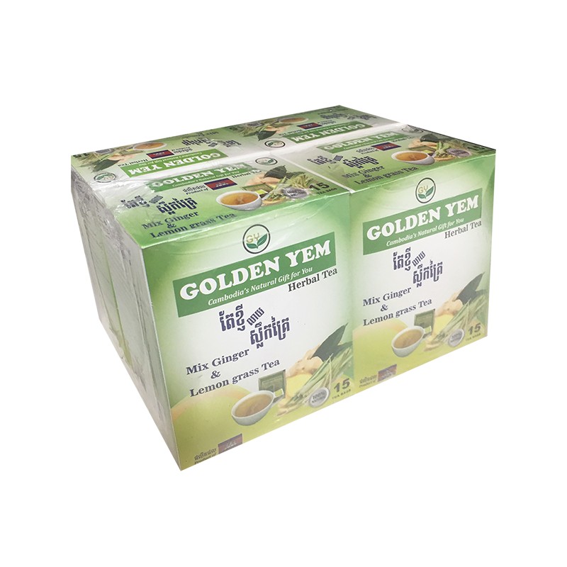 Makroclick | Golden Yem Ginger Tea 2g x 15s x 4