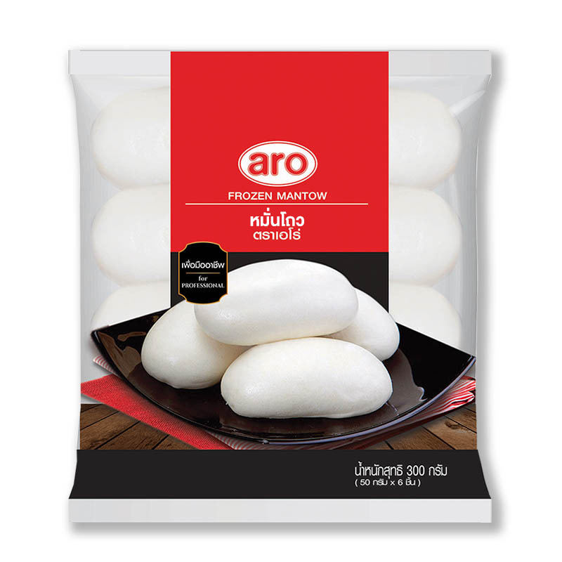 Makroclick | aro Frozen Mantou 50 g x 6 Pcs