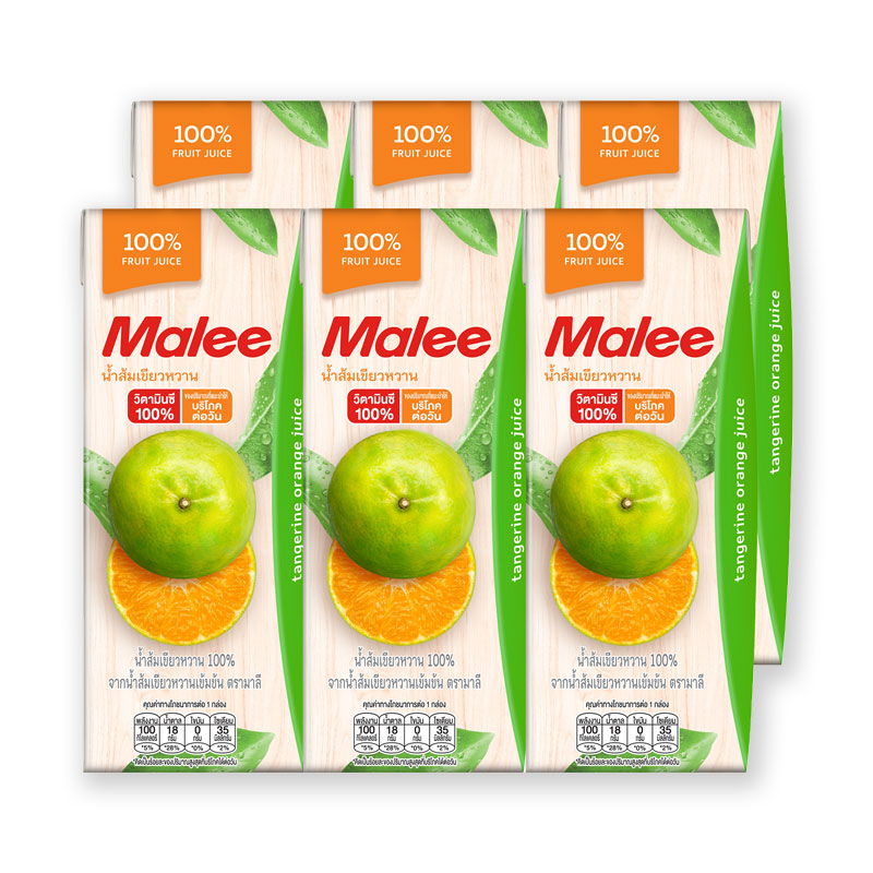 Makroclick | MALEE 100%TANGERINE+SAC 200MLX6