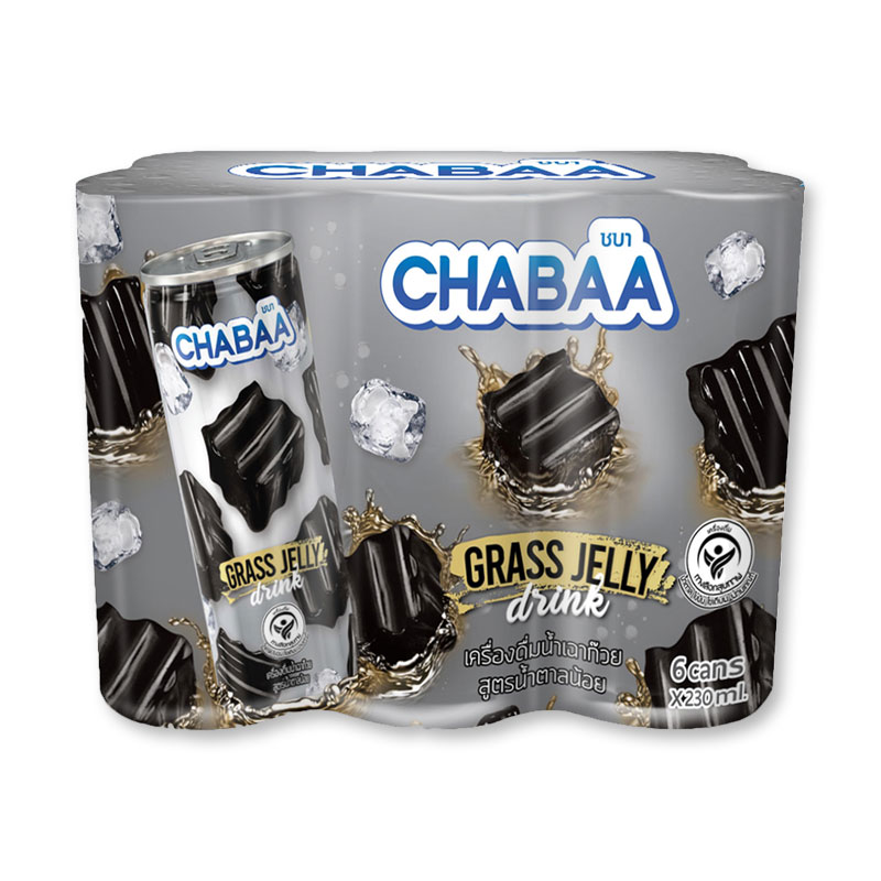 Makroclick | Chabaa Grass Jelly Cans 230 ml x 6
