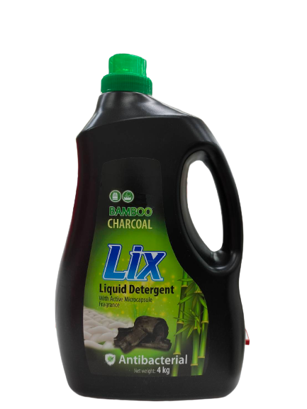 Makroclick | LIX LIQUID DETERGENT BAM-CHARCOAL 4LX1