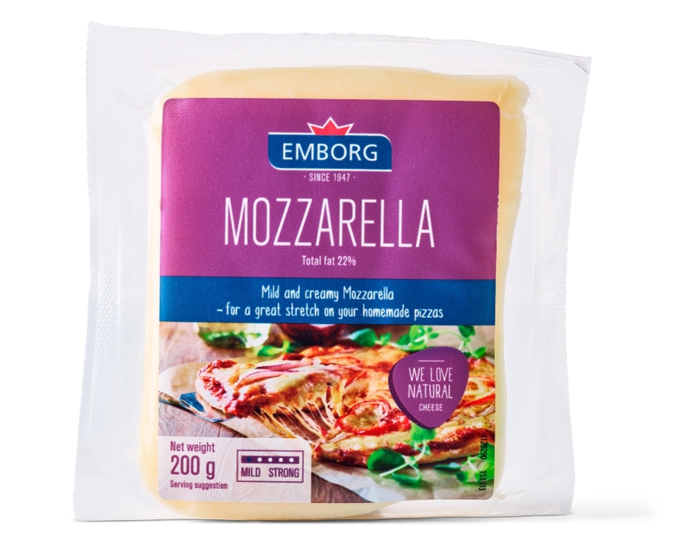 Makroclick | EMBORGE MOZZARELLA BLOCK 200G