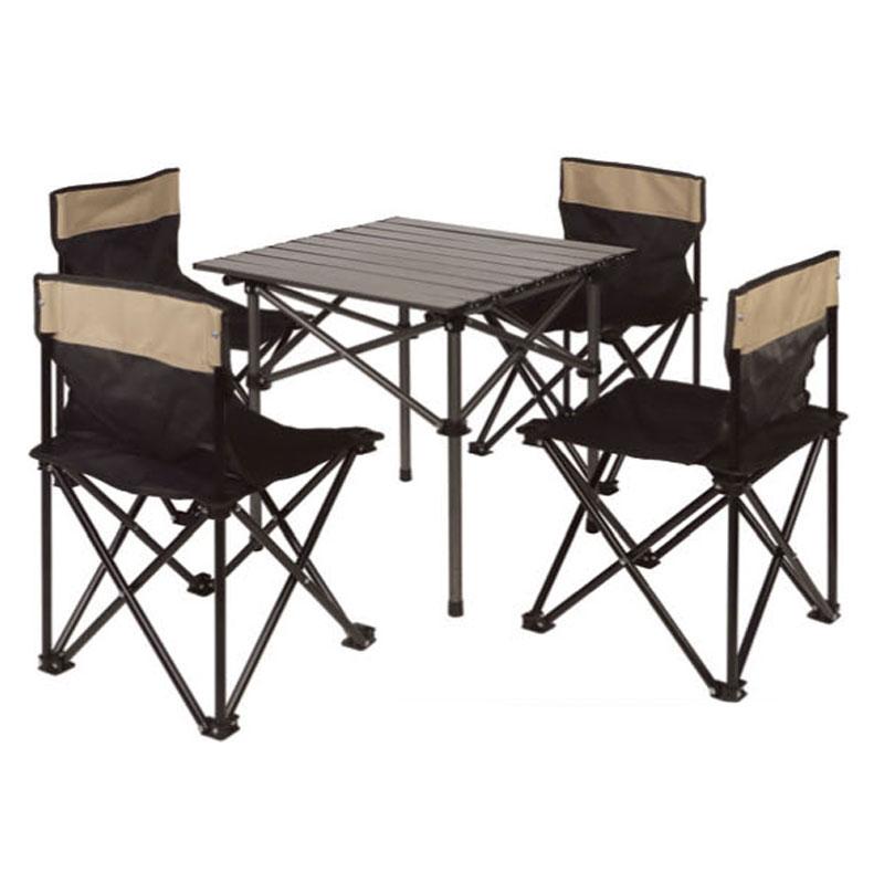 Makroclick | #FOLDING TABLE&CHAIR SET 4 PEOPLE