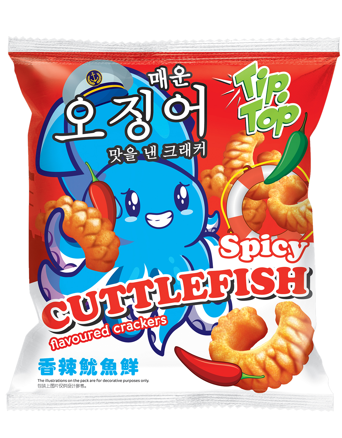 Makroclick | TIPTOP SPICY CUTTLE FISH 40GX5
