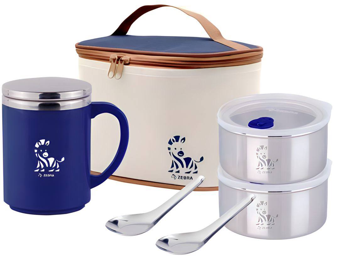 Makroclick | *ZEBRA JOLLY BLUE/RED FOOD STORAGE