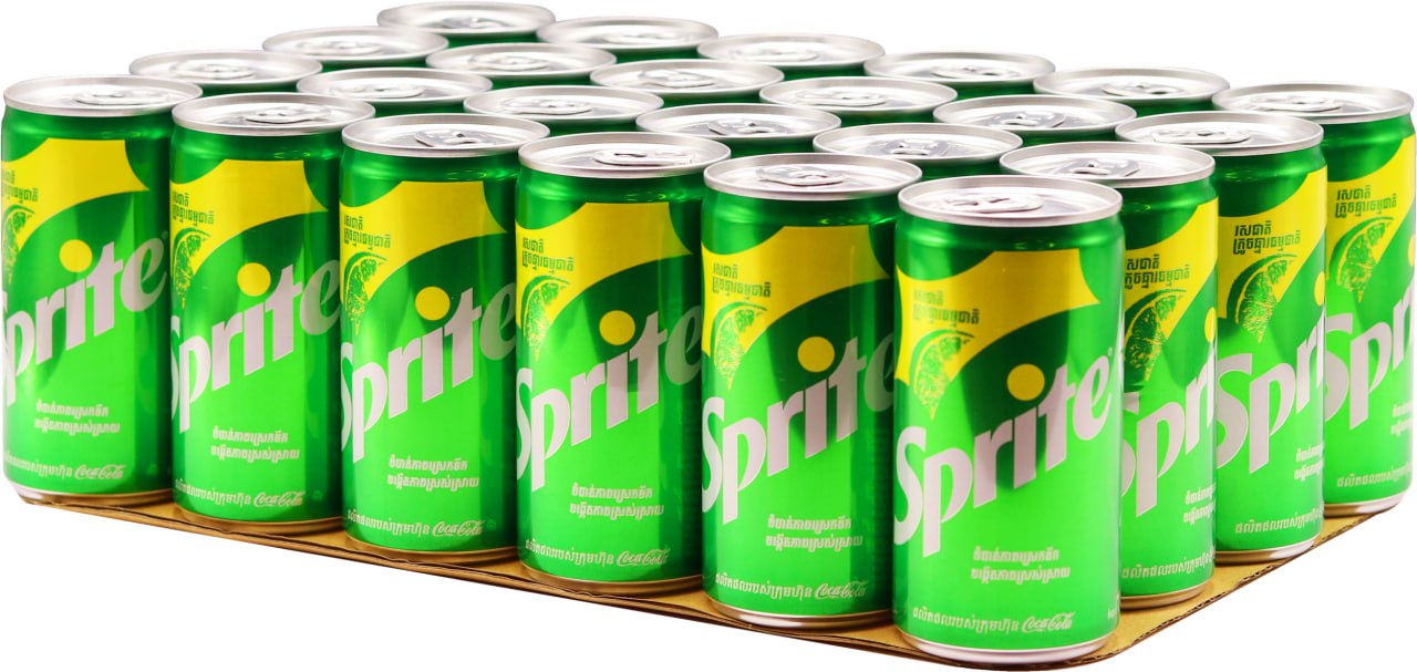 Makroclick | Sprite 330ml sleek 185ml*24
