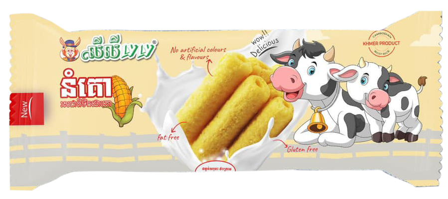 Makroclick | LyLy CORN SNACK MILK 25gX10