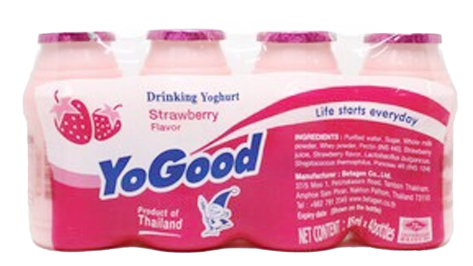 Makroclick | YOGOOD STRAWBERRY DRINKING YOGHURT 85ML*4