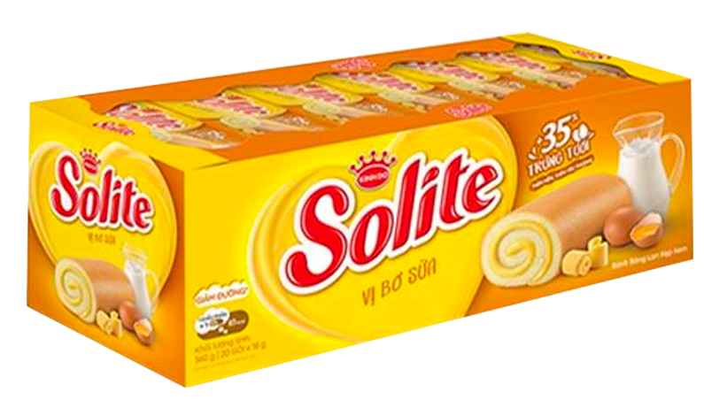 Makroclick | Solite Cake Butter Milk 18gx20