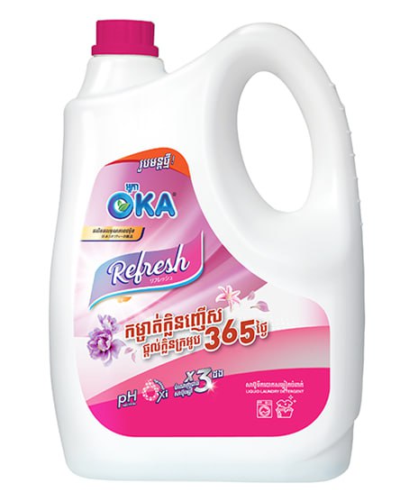 Makroclick | OKA REFRESH LIQUID DETERGENT 3Lx1