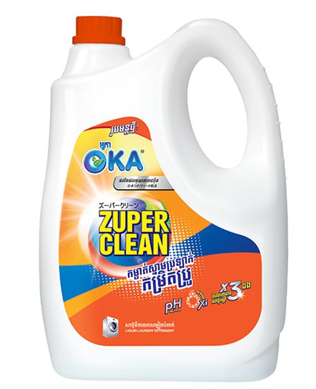 Makroclick | OKA LIQUID DETERGENT ZUPER CLEAN 3Lx1