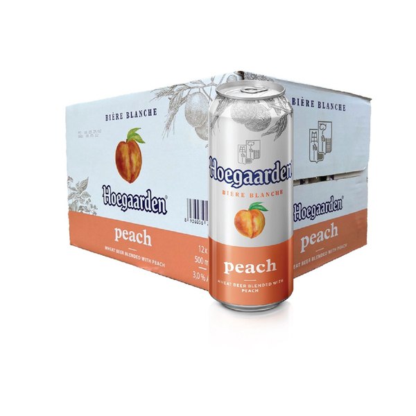 Makroclick | HOEGAARDEN PEACH CAN 500MLX12