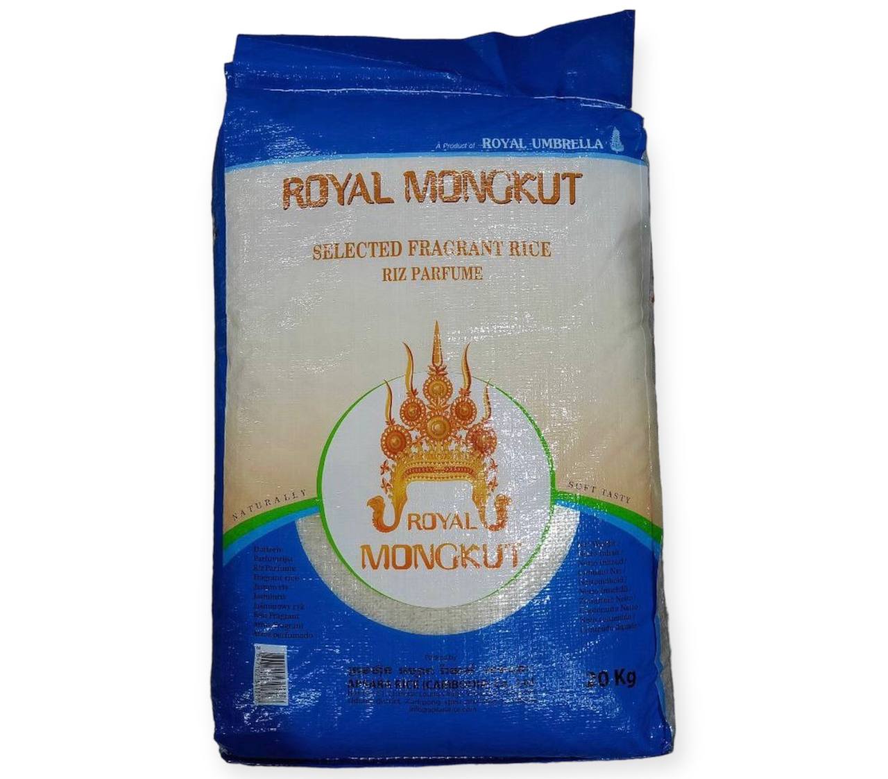 Makroclick | ROYAL MONGKUT JASMINE RICE 20KGX1