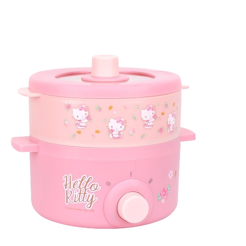 Makroclick | HELLO KITTY STEAM COOKER 1.5LITRE 700W#KW109