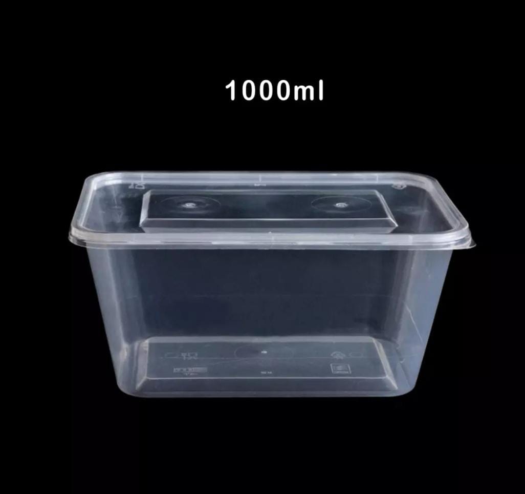 Makroclick | CH-PLASTIC FOOD BOX 1000ML*25PCS