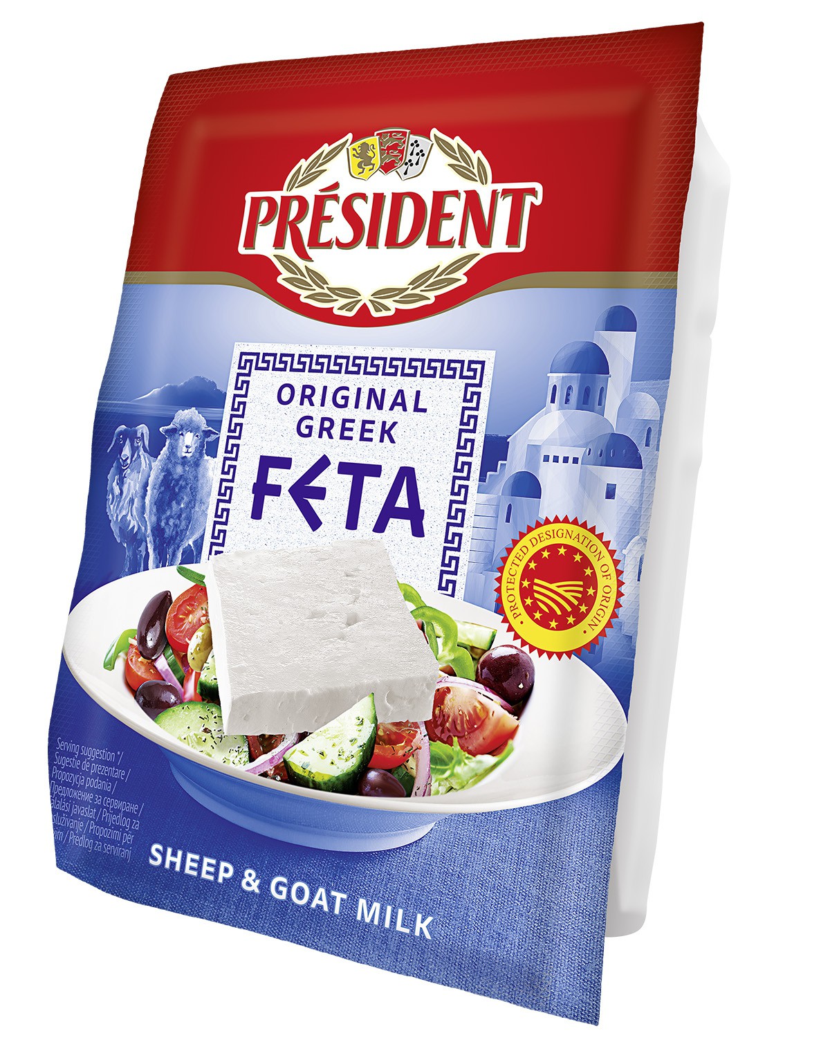 Makroclick | PRESIDENT ORIGINAL GREEK FETA CHEESE 150G*1