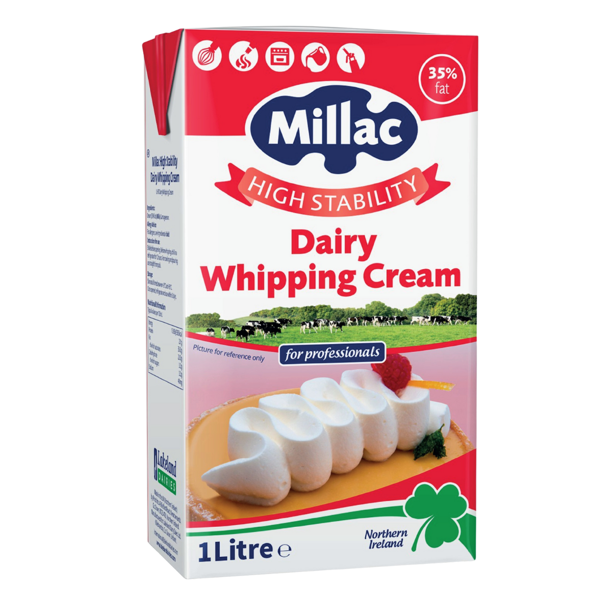 Makroclick | MILLAC WHIPPING CREAM 35% FAT 1L*1