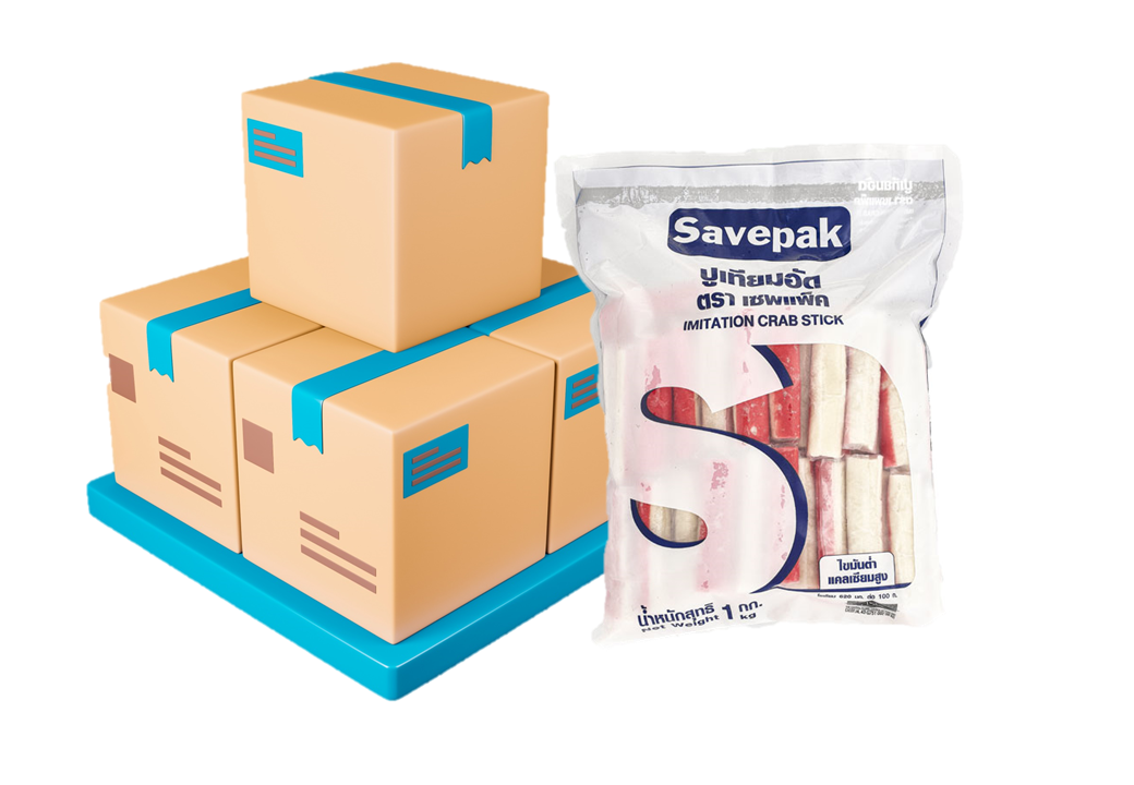 Makroclick | SAVEPAK CRAB STICK 1KG (5PACK)